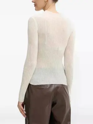BOSS Ribbed Knit Top