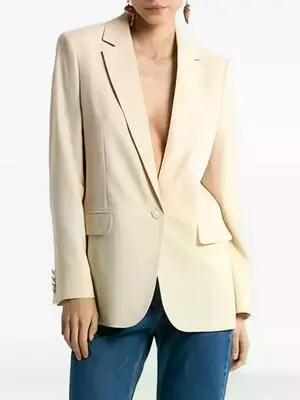 Etro Jacquard Paisley Single-breasted Blazer - Neutrals