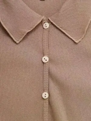 BASERANGE Iso Ribbed Button Shirt