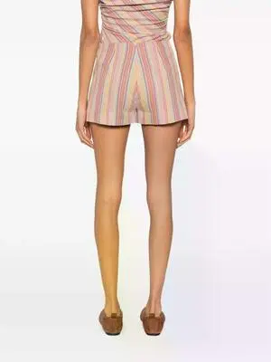 Faithfull The Brand Striped Pocket Shorts