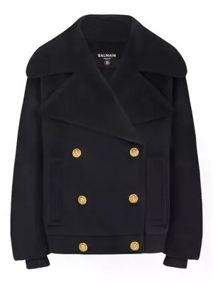 Balmain Double-breasted Pea Coat