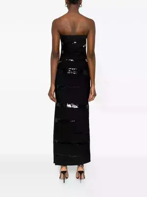 Herve Leger Chiara Gown Sequin-embellished Midi Dress