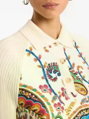 Etro Paisley-motif Polo Top