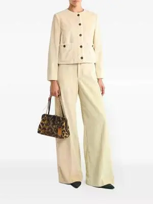 Etro Button Corduroy Jacket - Neutrals