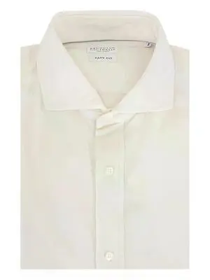 Brunello Cucinelli Corduroy Shirt - Neutrals