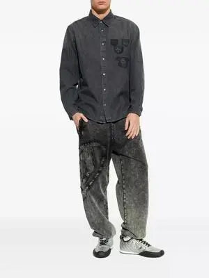 DIESEL® D-simply-s15 Embroidered Shirt