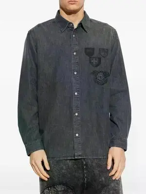 DIESEL® D-simply-s15 Embroidered Shirt