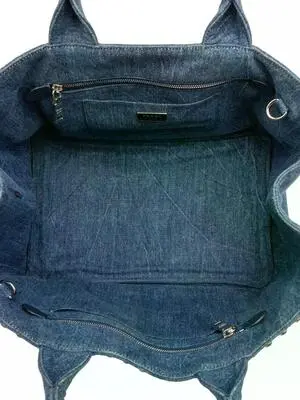 Prada Denim Canapa Bijoux Satchel