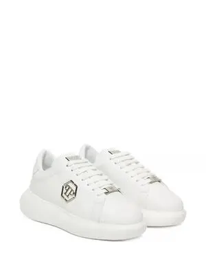 Philipp Plein Logo-plaque Flat Sneakers