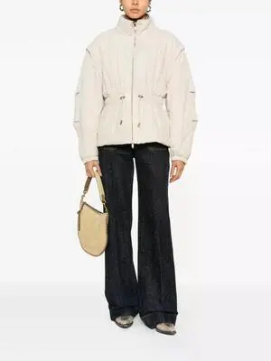 MARANT ETOILE Dastyni Drawstring Jacket - Neutrals