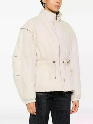 MARANT ETOILE Dastyni Drawstring Jacket - Neutrals