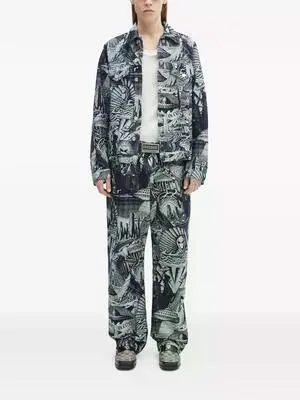 Aries Graphic-print Jeans