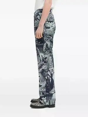 Aries Graphic-print Jeans