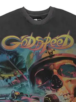 GODSPEED F1 Dreams Graphic T-shirt - Grey