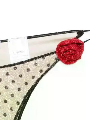Oseree Floral Polka Dot Bikini