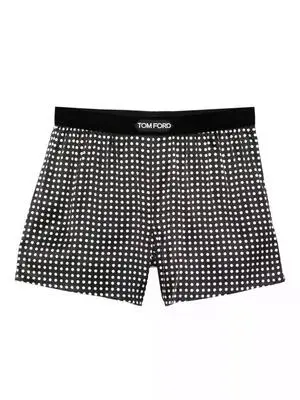 TOM FORD Polka-dot Boxer Briefs - Black