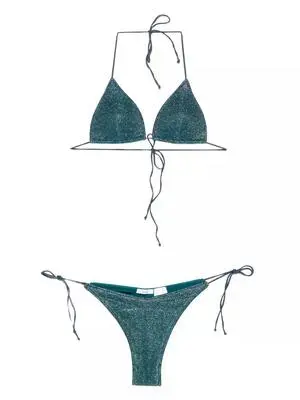Oseree Lumière 80s Bikini - Green