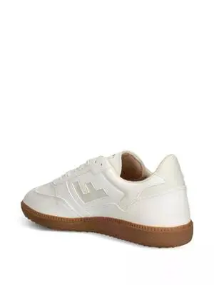 Flamingos Burela Slim Logo-appliqué Sneakers - White