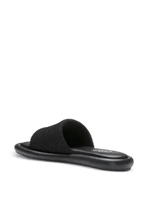Bogner Logo-detail Mesh Flat Sandals