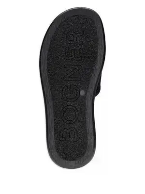 Bogner Logo-detail Mesh Flat Sandals