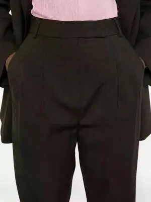 THE FRANKIE SHOP Bea Pleated Straight Trousers