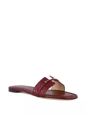 TOM FORD Textured Strap Buckle Flat