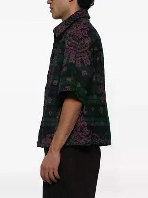 Rhude Paisley-print Flannel Shirt
