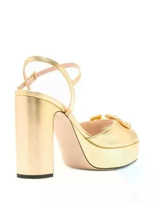 Valentino Garavani Crystal-embellished Platform Sandals