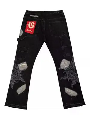 GODSPEED Crystal Vizion Distressed Jeans