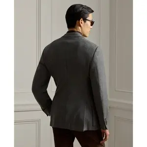 Ralph Lauren Kent Handmade Herringbone Wool Jacket