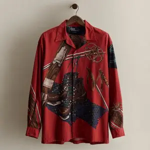Men's Red Denim Shirts