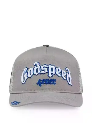 GODSPEED Forever Embroidered Trucker Hat - Grey