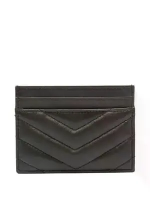 Saint Laurent Chevron Logo Card Holder