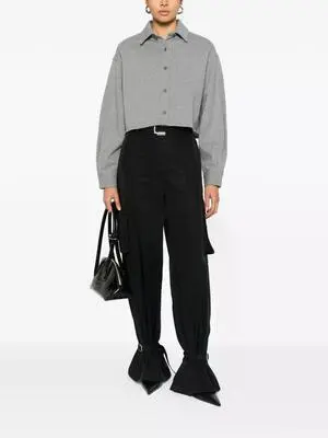 Alexander Wang Buttoned Cropped Top