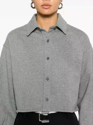 Alexander Wang Buttoned Cropped Top