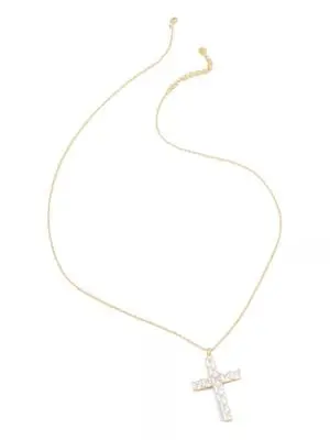 CHIARA FERRAGNI Cross-pendant Necklace - Gold