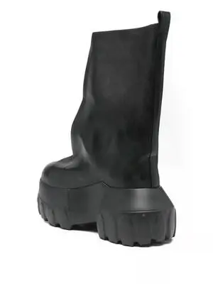 Rick Owens Flared Mega Tractor Boots