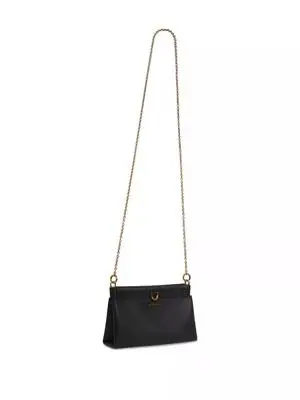 Etro Mini Leather Clutch With Chain