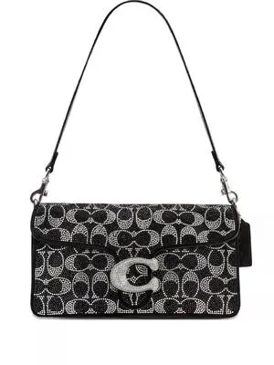COACH Tabby Patterned Shoulder Bag With Logo Embellishment