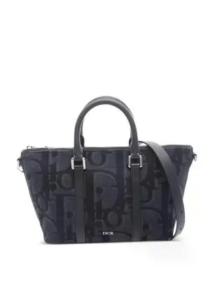 Dior 2010s Weekender 25 Travel Bag - Black