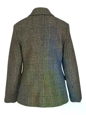 Antonelli Firenze Double-breasted Plaid Blazer