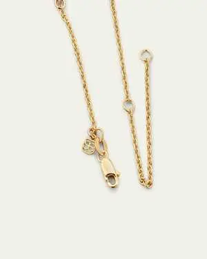 SYDNEY EVAN 14k Yellow Gold Evil Eye Chain Necklace