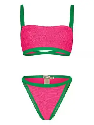 PARAMIDONNA Ava Textured Bikini - Pink