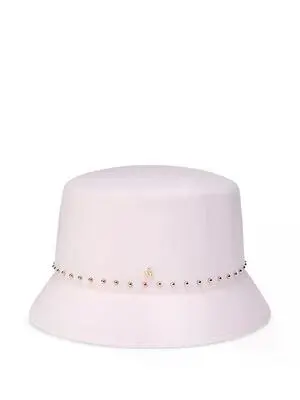 Maison Michel Gold Tone Hats For Women