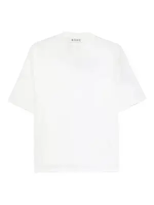 RÓHE Crew-neck T-shirt - White