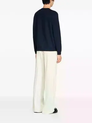 Sandro Round-neck Sweatshirt - Blue