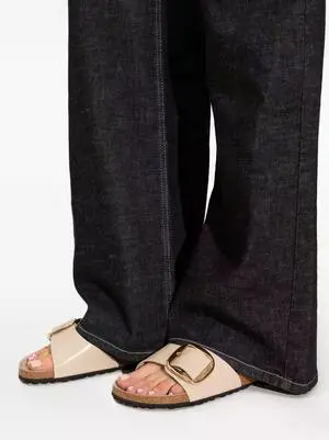 BIRKENSTOCK Buckle Leather Sandals
