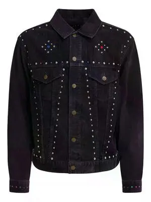 Needles Studded Embroidered Jacket - Black