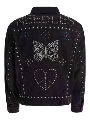 Needles Studded Embroidered Jacket - Black