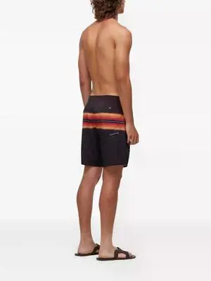OSKLEN Striped Swim Shorts
